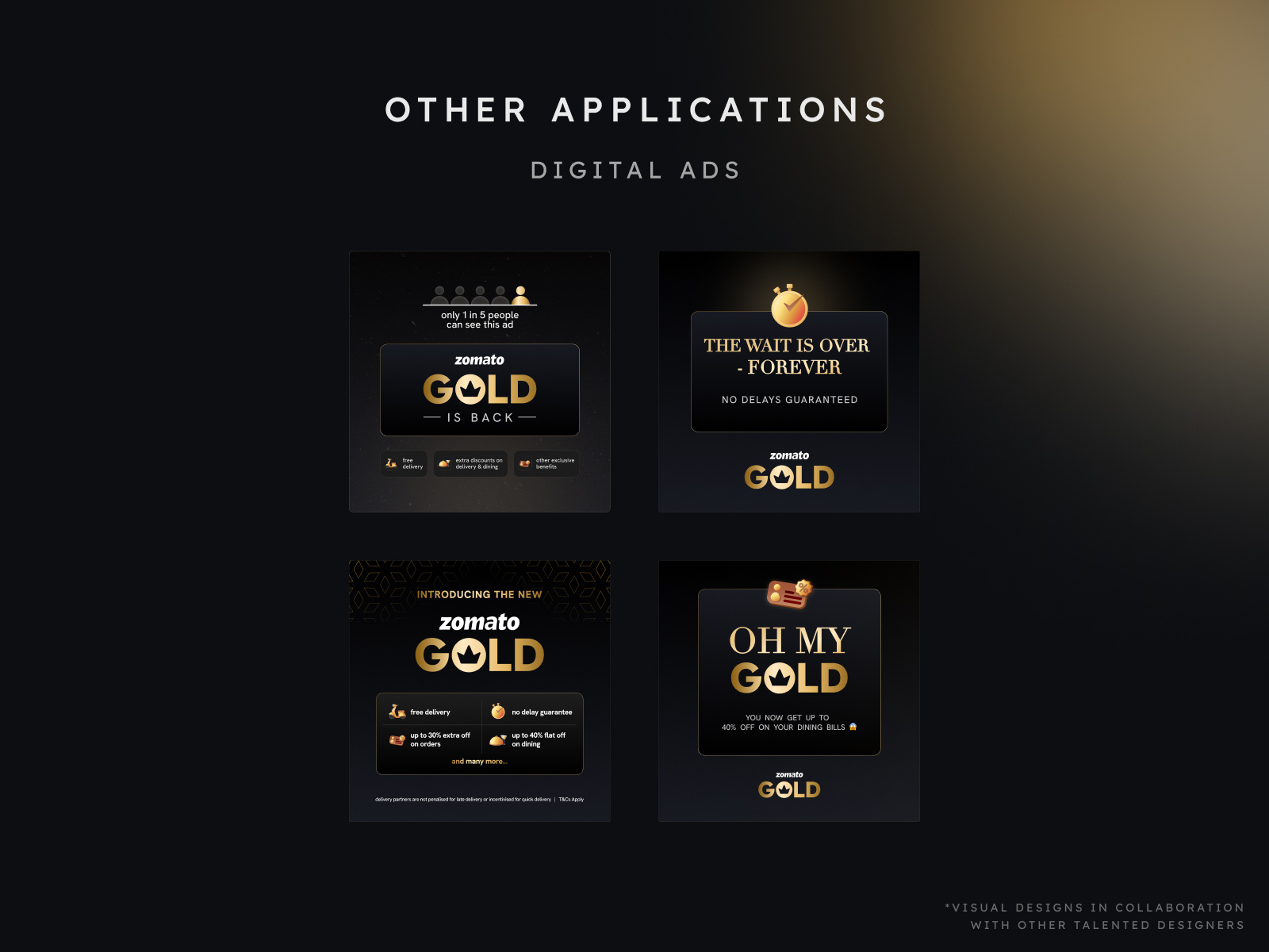 Zomato Gold: Icon Set by Gul Chandna for Zomato on Dribbble