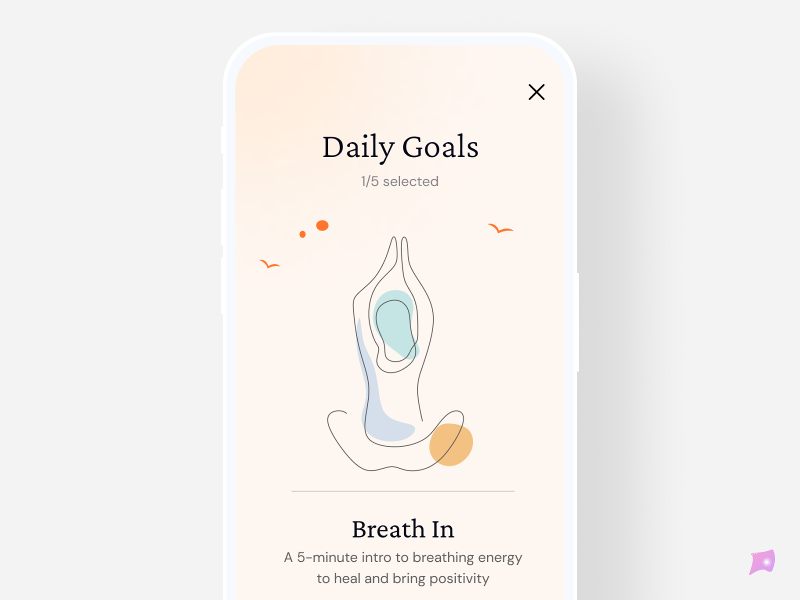 Meditation app design mobile app by lazy kar for LazyInterface UI UX Team on Dribbble