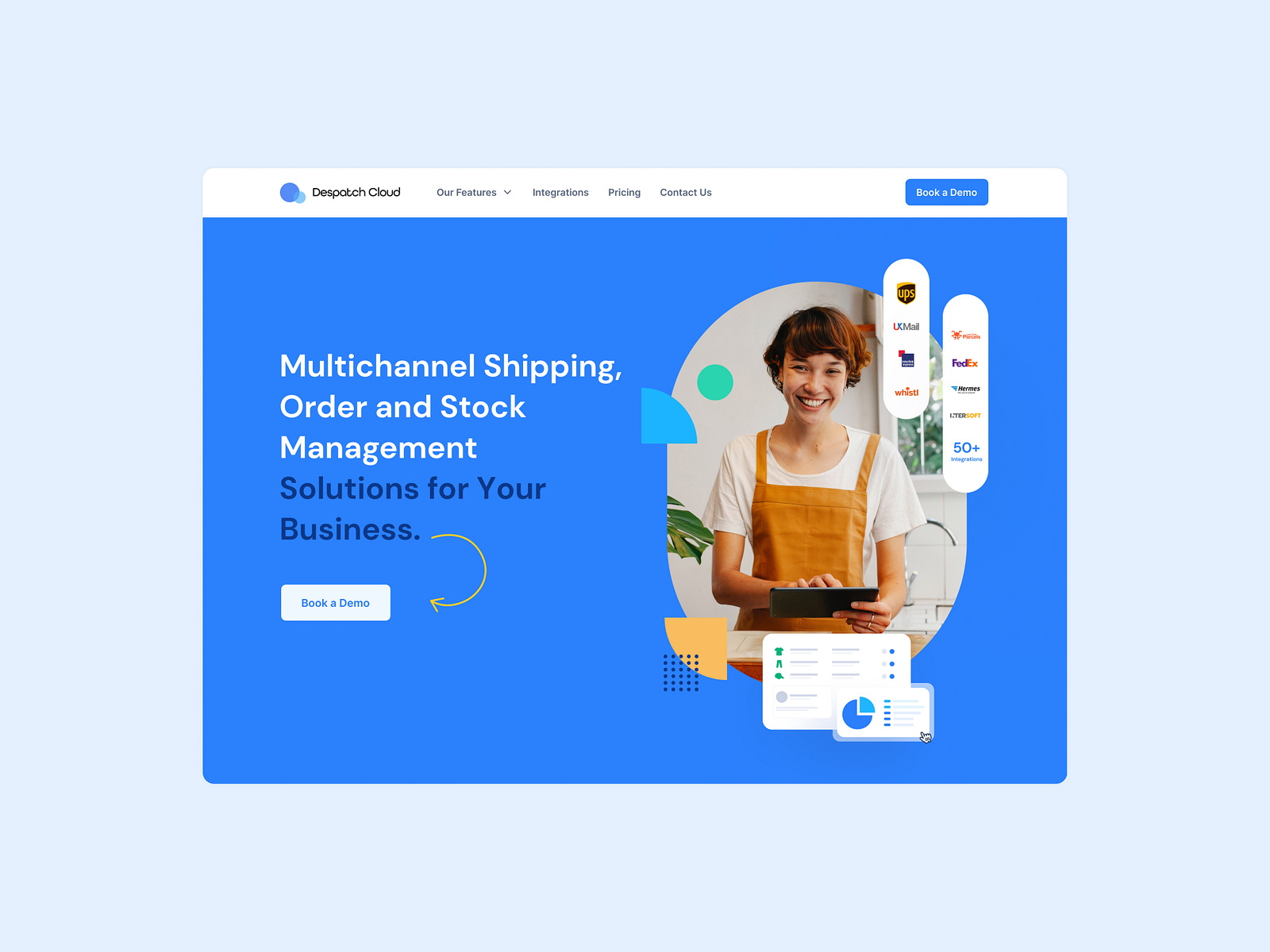 E Commerce App Landing Page Hero Illustration By Ismail Can Guleryuz On Dribbble 