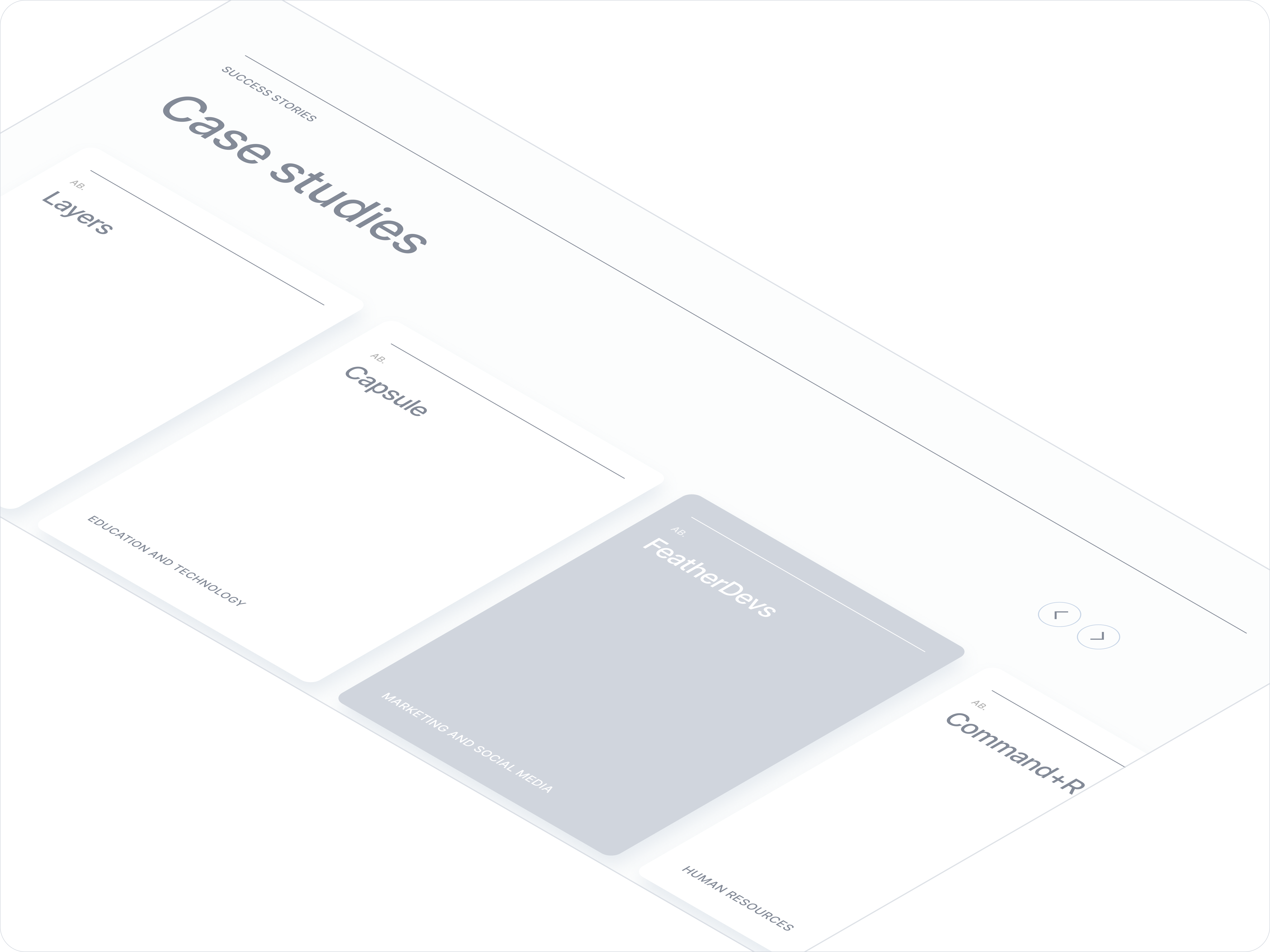 Seamless Case Study Section for Website Homepage by Evil Design on Dribbble