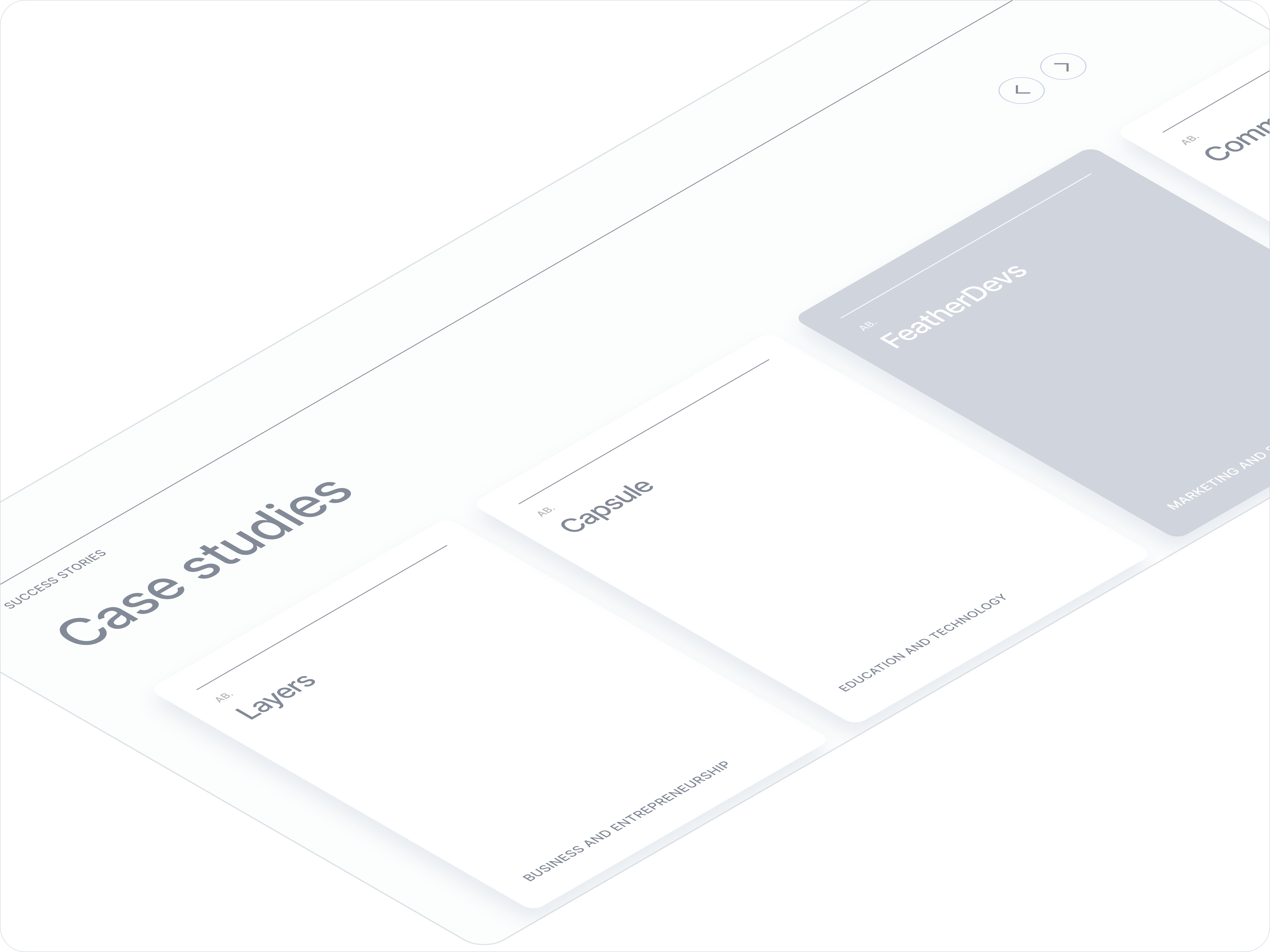 Seamless Case Study Section for Website Homepage by Evil Design on Dribbble