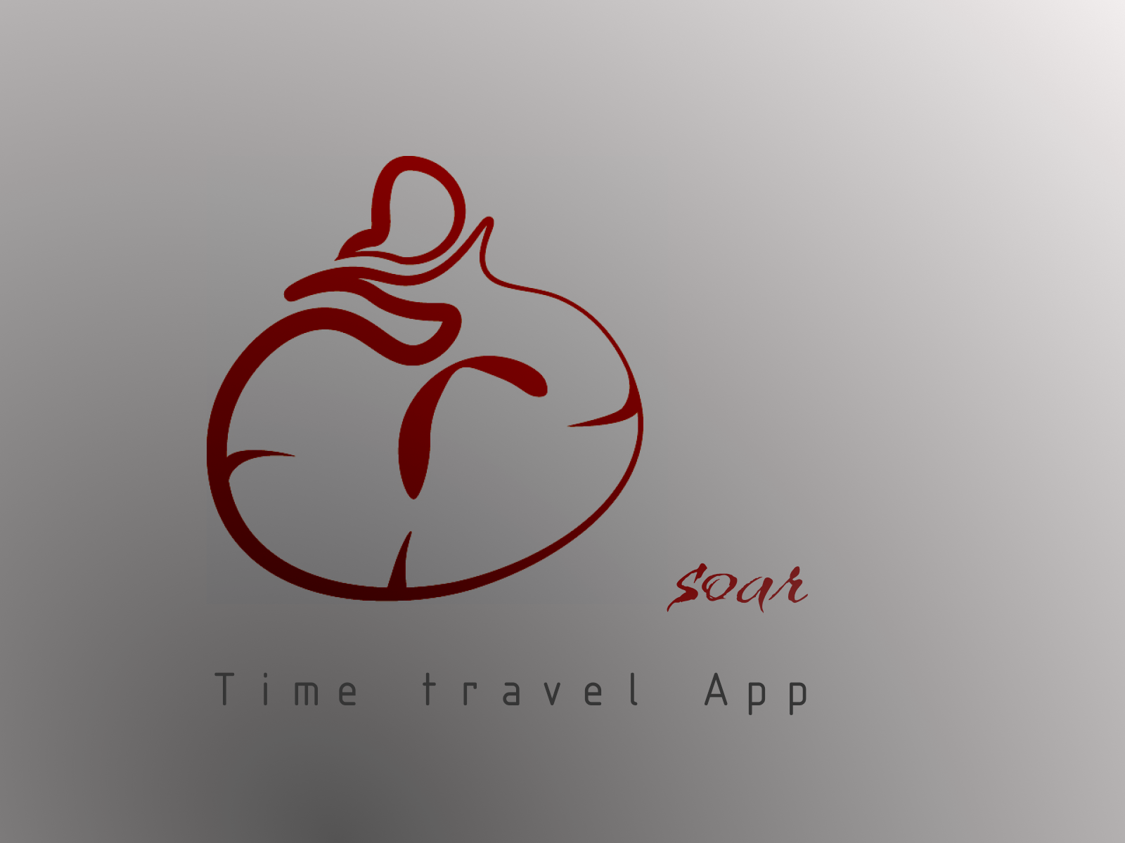 Daily UI #005 _Logo_Time Travel App by Saniyya Mujeeb on Dribbble