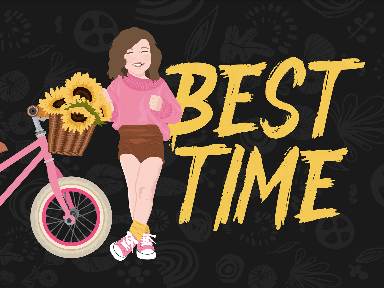 Best time by Oleksandra Pavlova on Dribbble