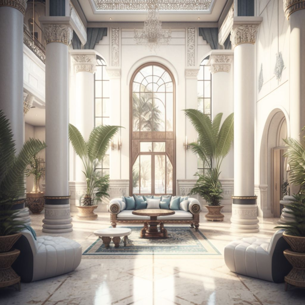 Formal Sitting / Living Area Design by Glam Architecture on Dribbble