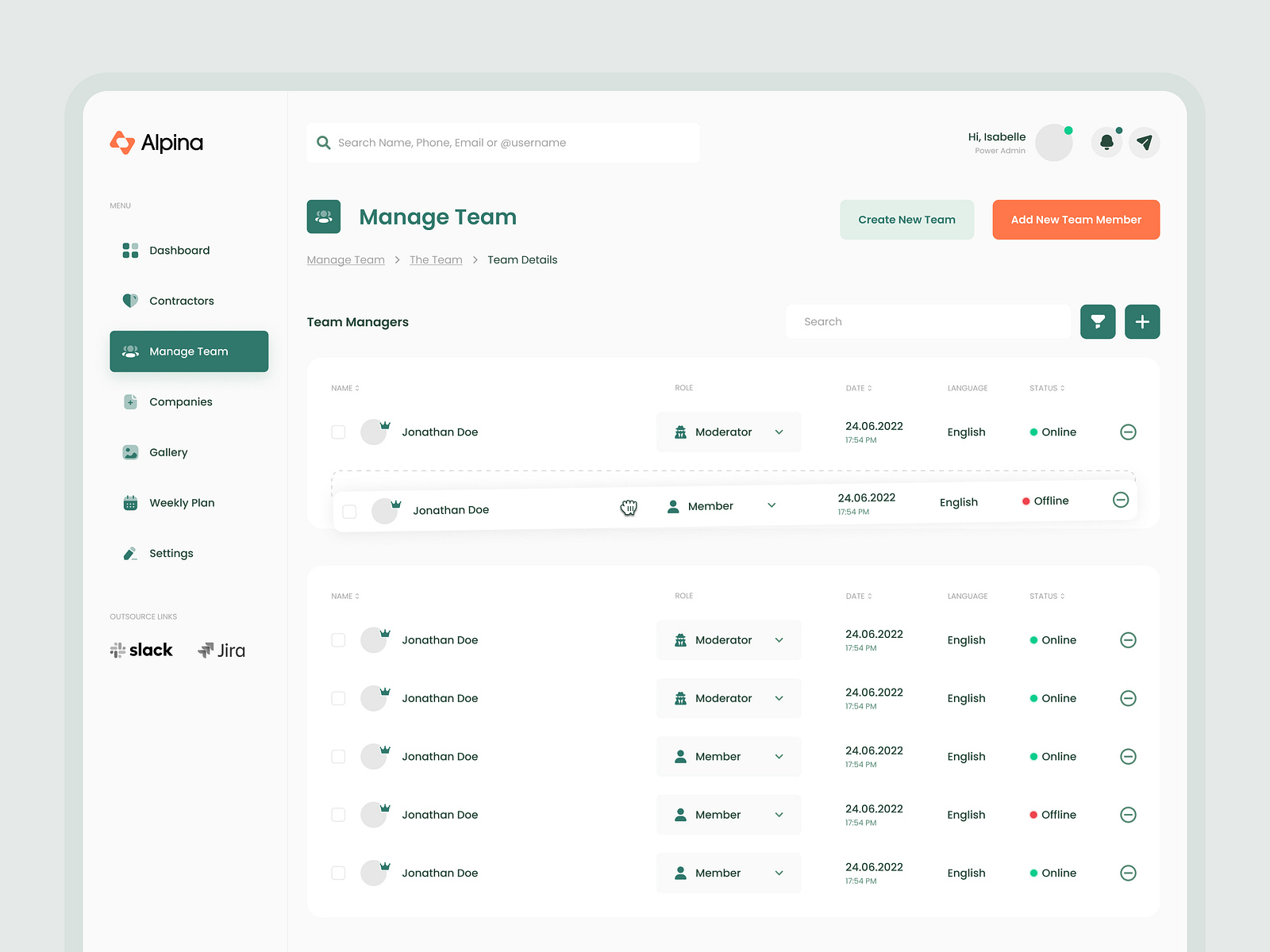 Crm Panel Ui Ux By Emre Ceviz On Dribbble