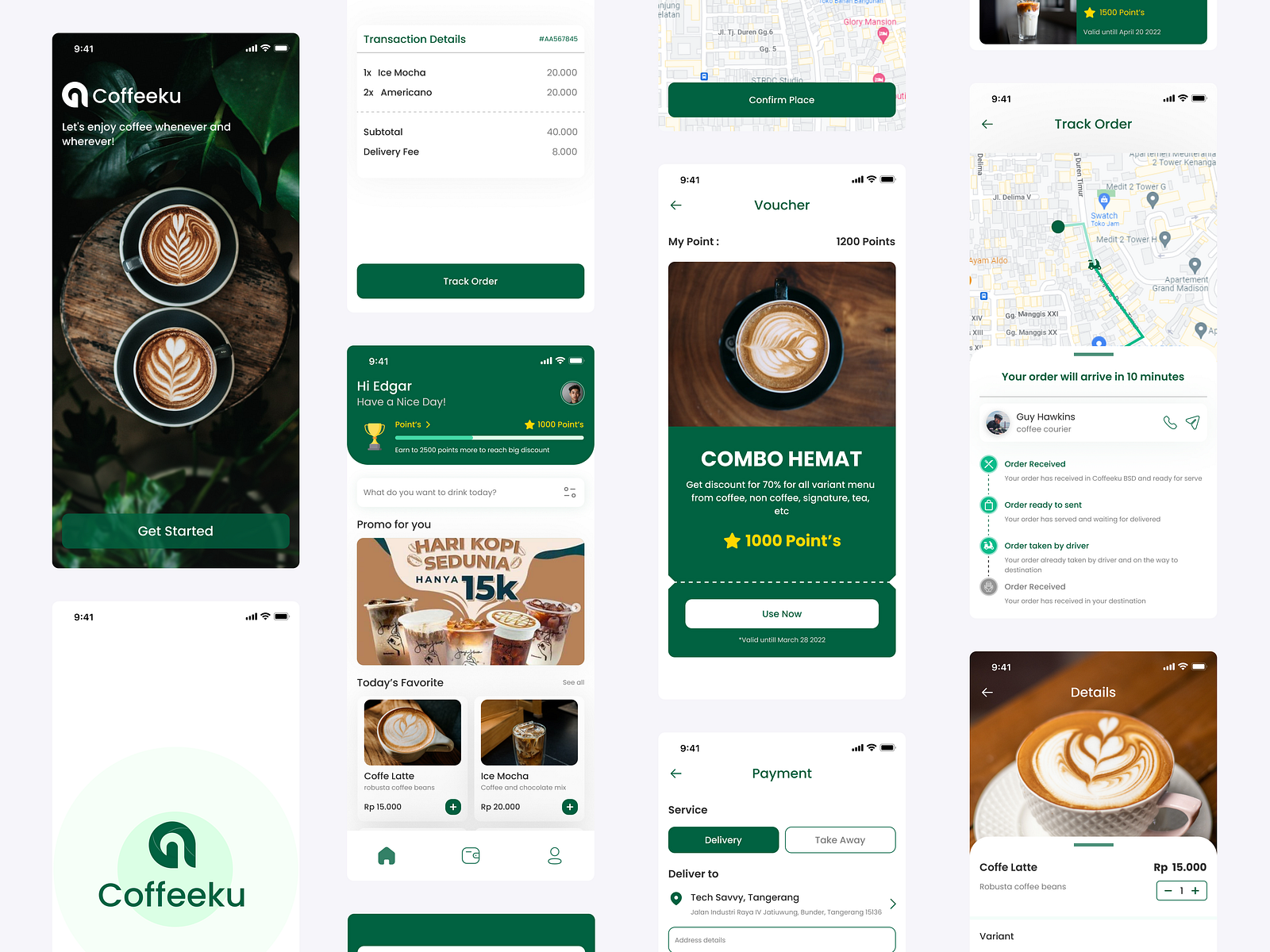 Coffeeku - Coffee Ordering Platform by Al Fahroni on Dribbble