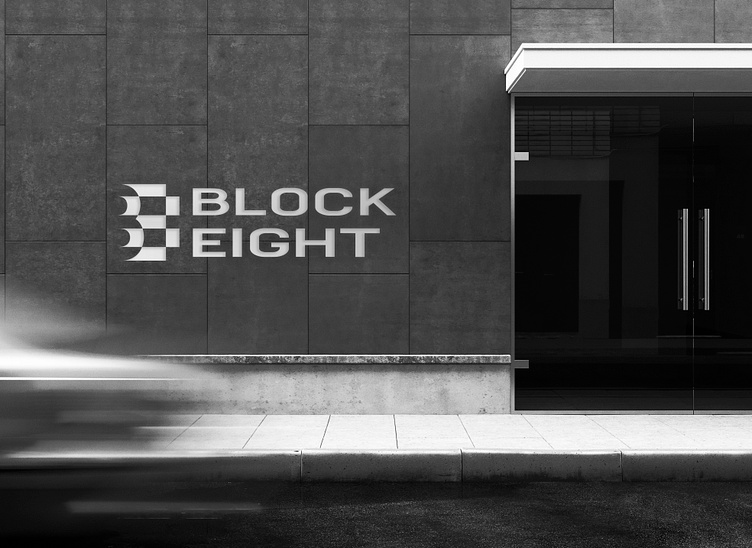 Block 8 Logo / Identity by Mark Fisk on Dribbble