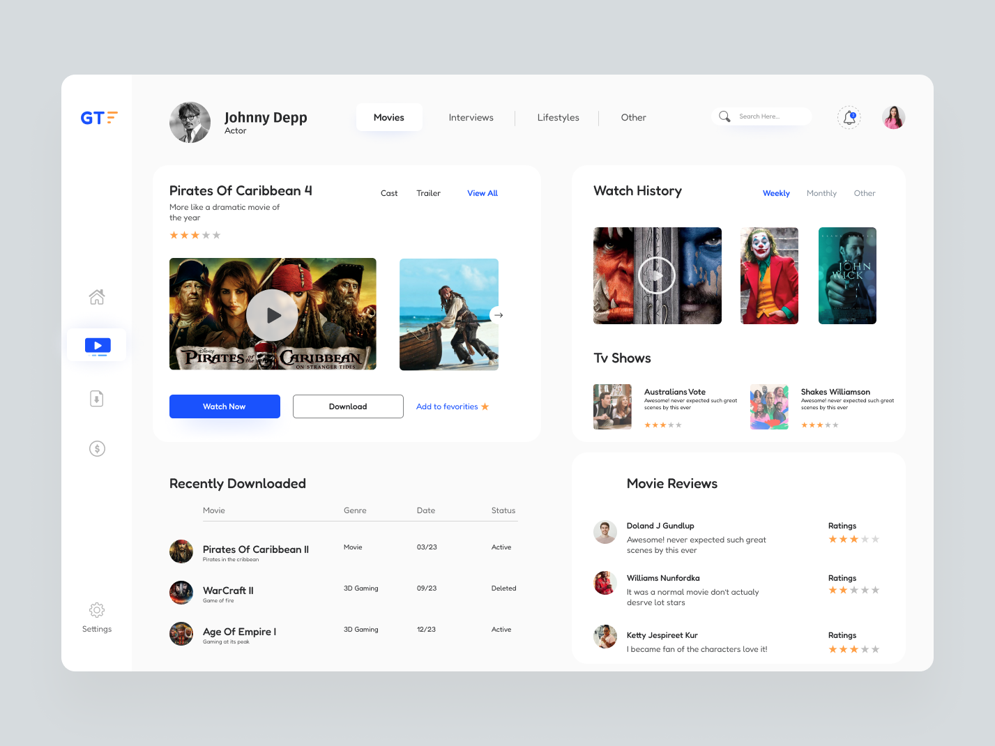 Cinema Ios Dashboard Ui Ux App Design By Mansoor Gull ⚚ On Dribbble