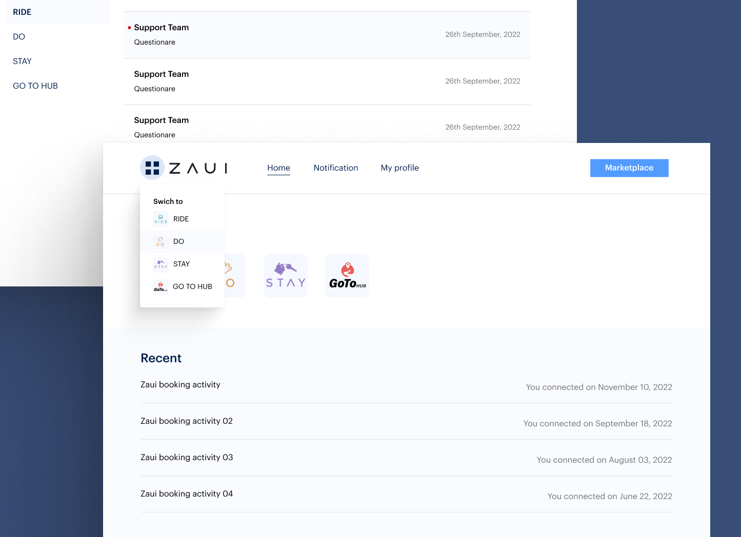 UX/UI Design for an integrated tool by KIRIKO on Dribbble
