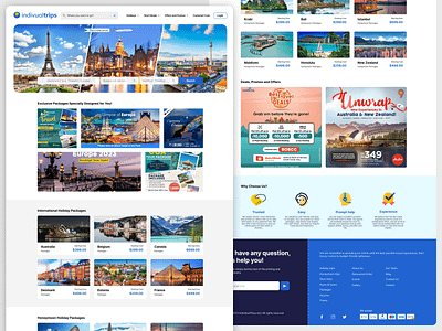 Holiday Booking Site by Reza on Dribbble