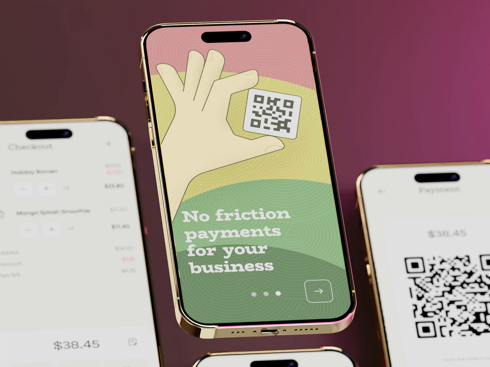 Financial App: QR payment flow by Ronas IT | UI/UX Team on Dribbble