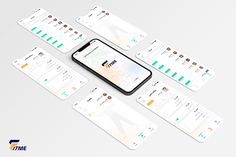 FITME Branding and UI/UX APP by Mohyeddin Saffar on Dribbble