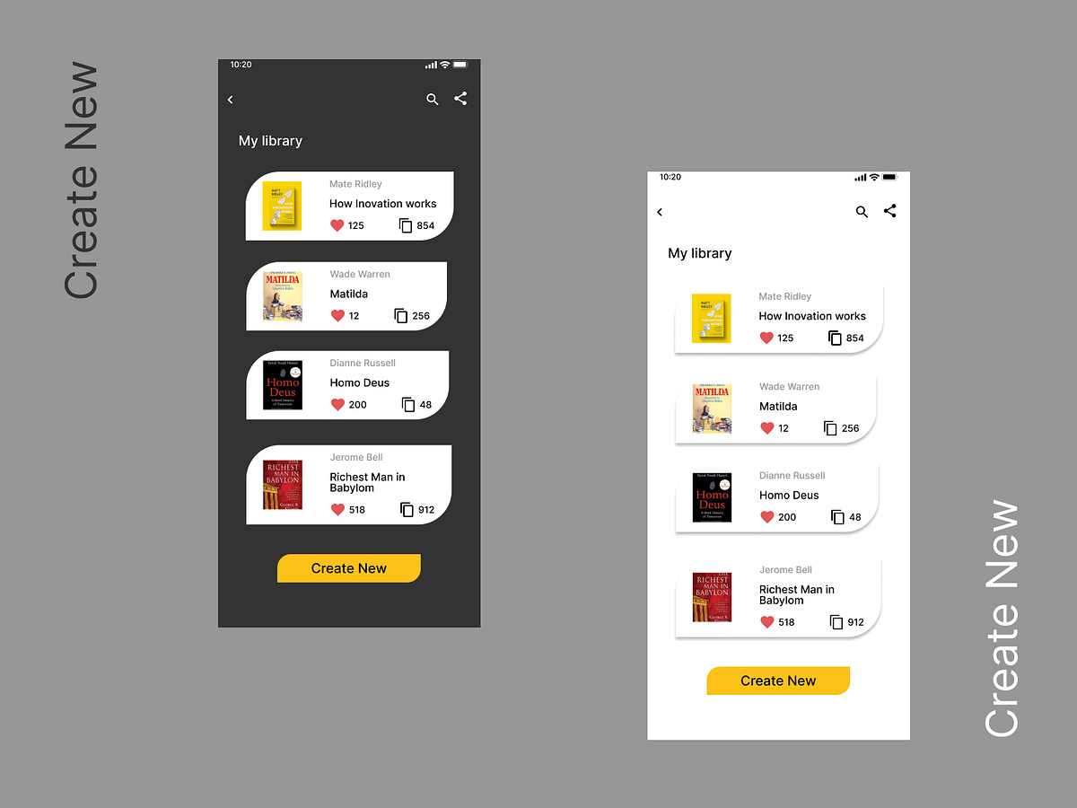 Create New UI designs, themes, templates and downloadable graphic ...