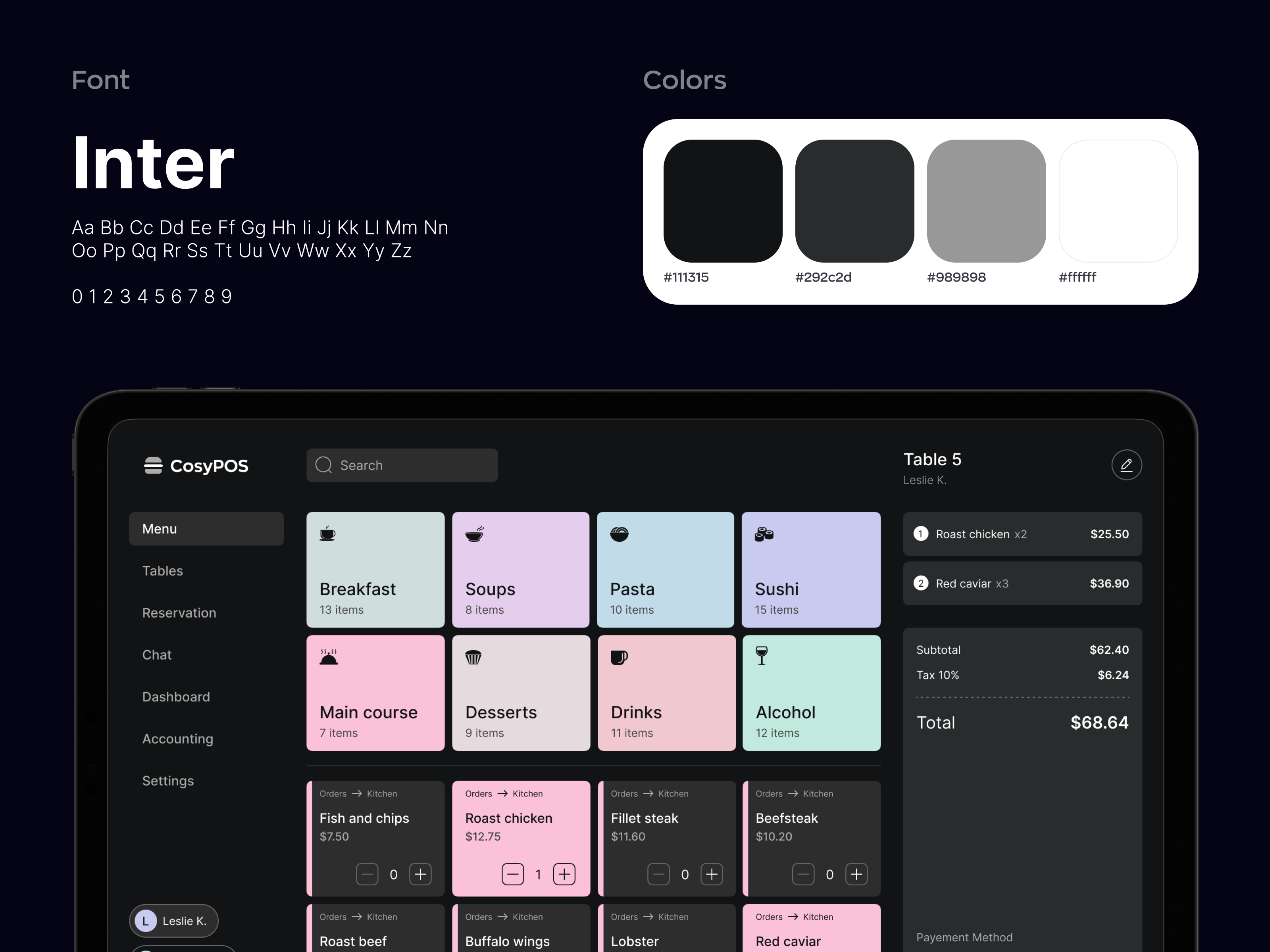 Cosy POS: case study by Ronas IT | UI/UX Team on Dribbble