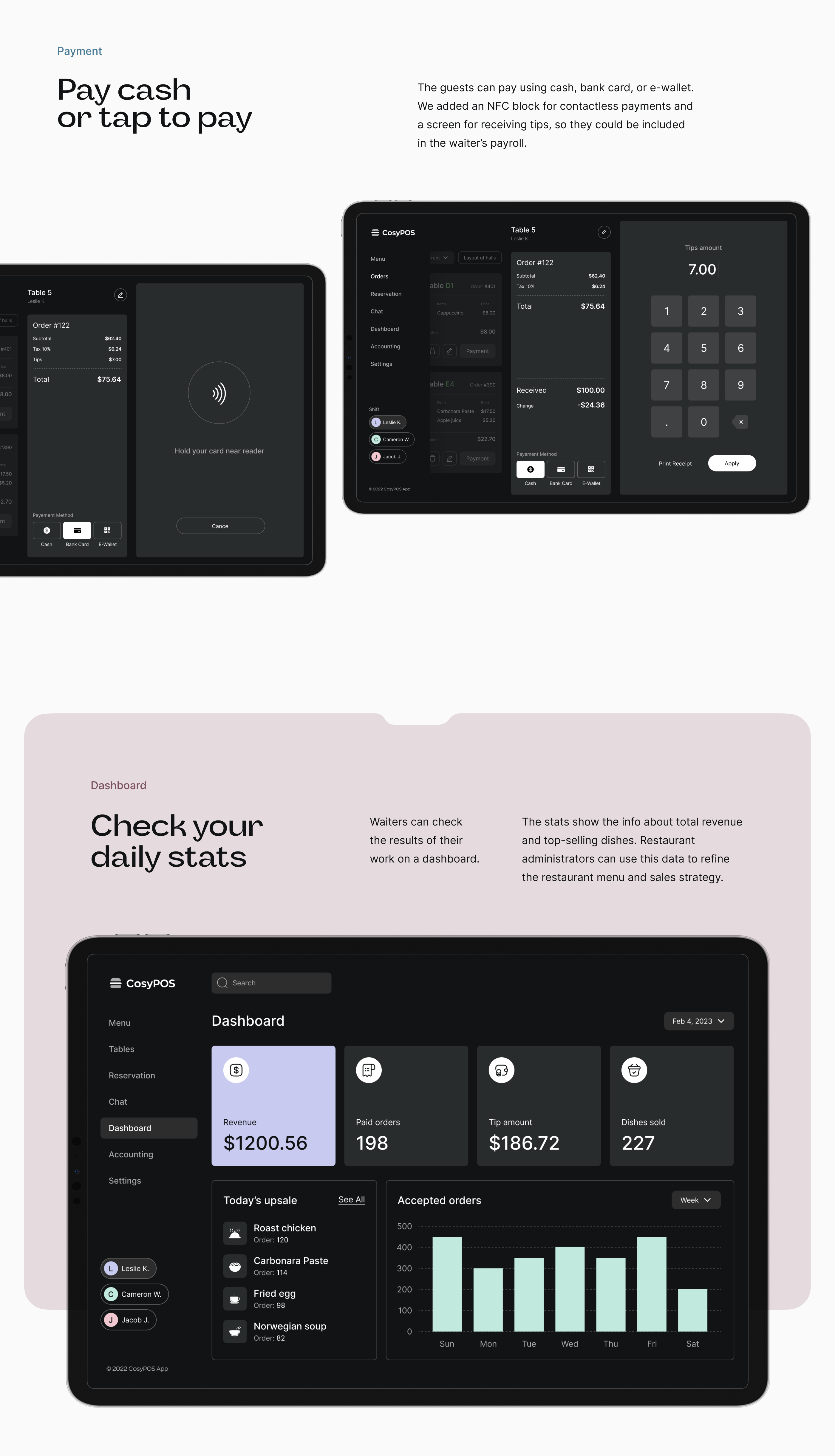 Cosy POS: case study by Ronas IT | UI/UX Team on Dribbble