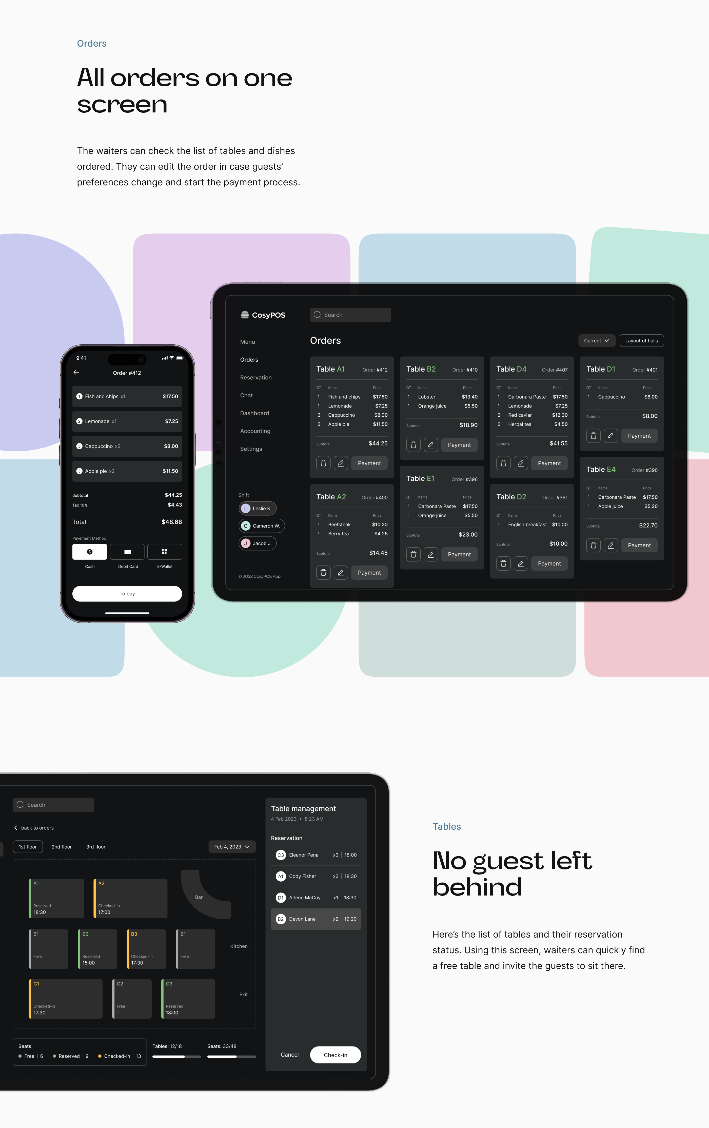 Cosy POS: case study by Ronas IT | UI/UX Team on Dribbble