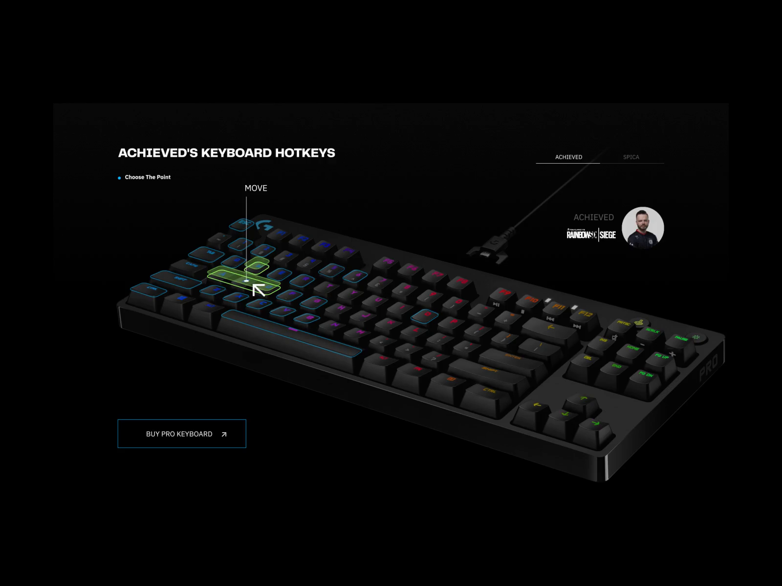 TSM & Logitech — keyboard interaction by Báchoo Studio on Dribbble