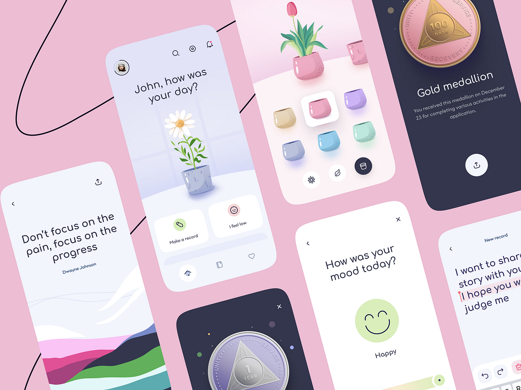 Medical service - Mobile app by Anastasia Golovko on Dribbble