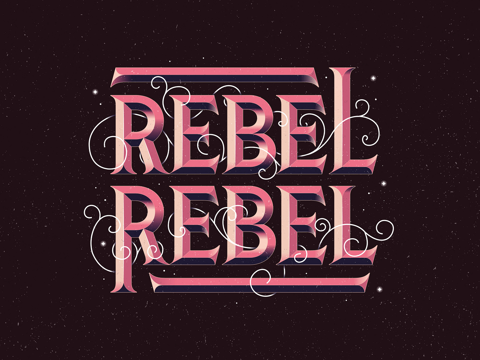 Rebel Rebel by Glen Cross on Dribbble