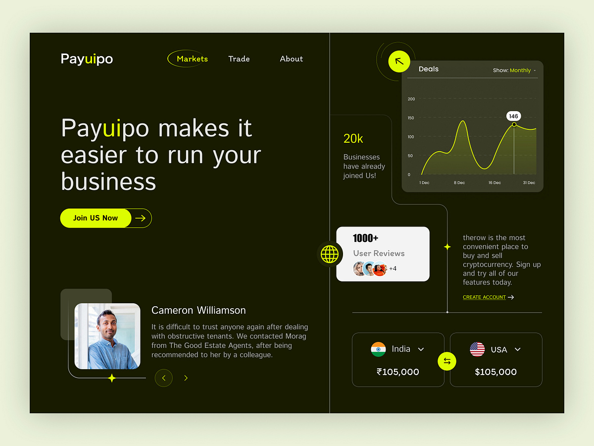 Payment process stage page UI- Treva by 16pixel on Dribbble