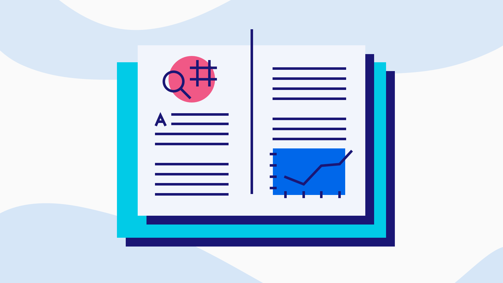ASO Glossary Guide Illustration by Daniel Swan for Appfigures on Dribbble