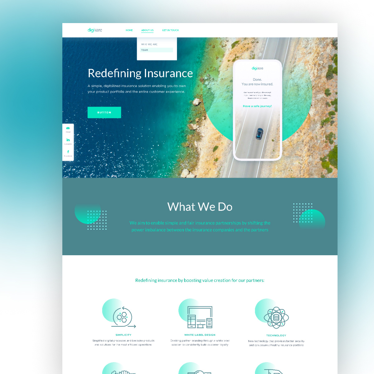 Redefining Insurance by Amit A on Dribbble