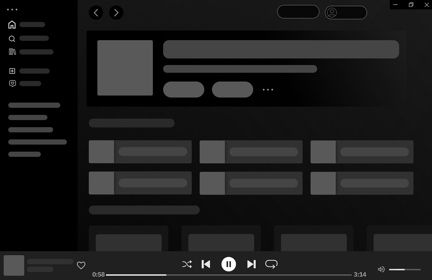 Spotify- Wireframes by Devanshi Chhabhaiya on Dribbble