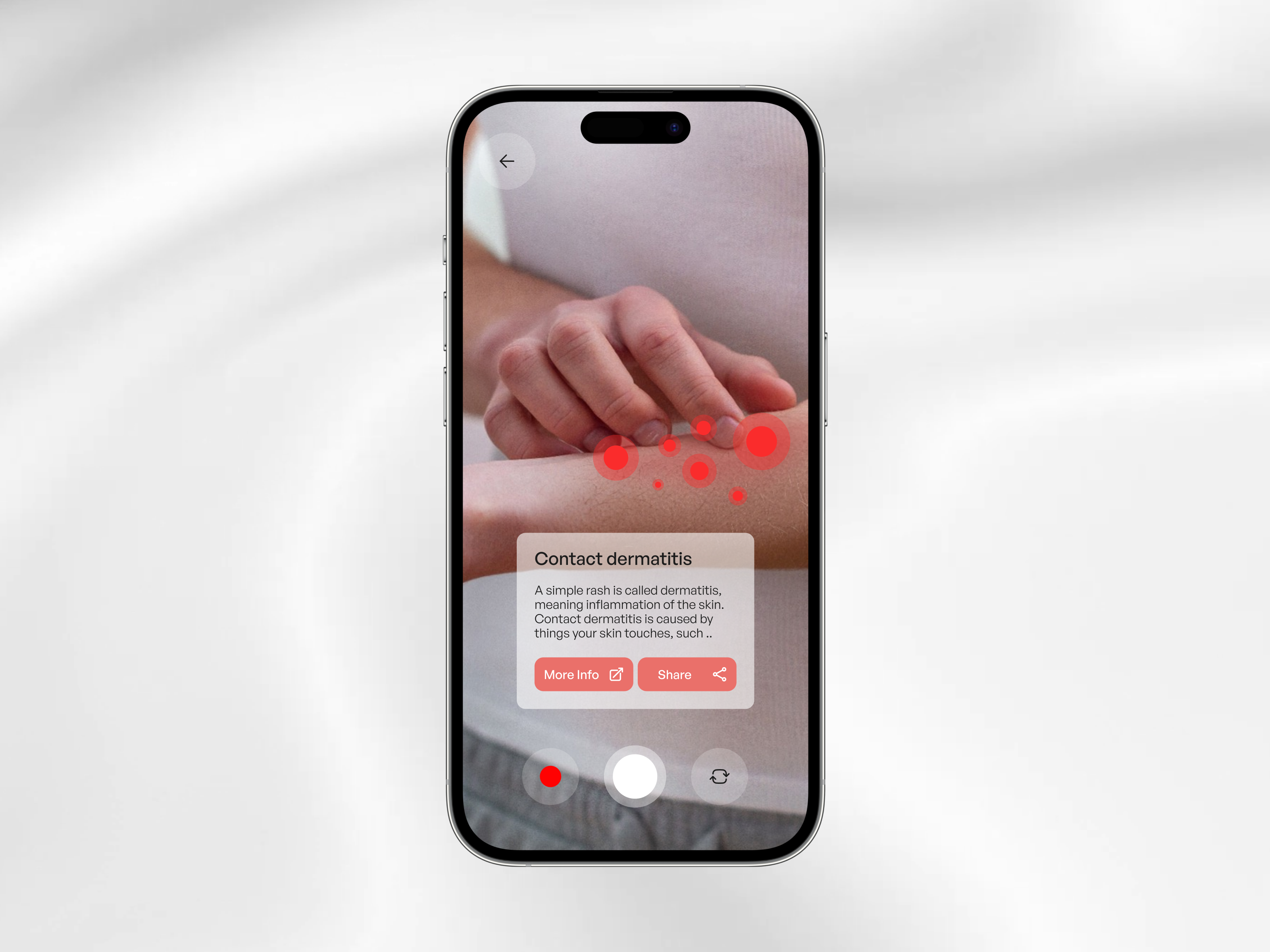 Healthcare Mobile App Design Challenge with AI Indications by Rohit ...