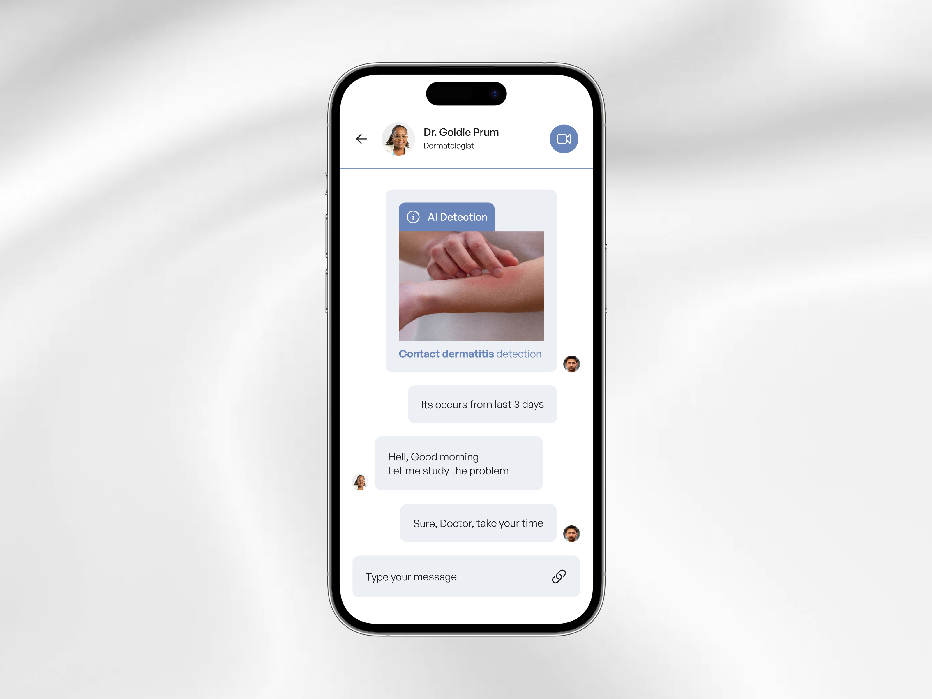 Healthcare Mobile App Design Challenge with AI Indications by Rohit ...