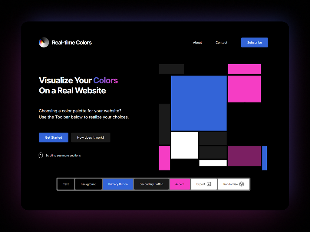 Real-time Colors: UI Color Picker by Juxtopposed on Dribbble