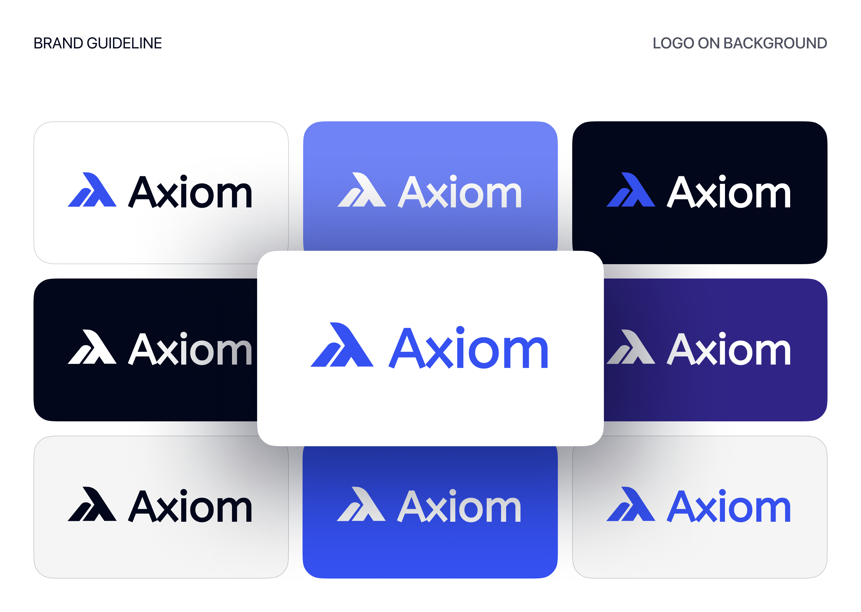 Axiom - Brand Guidelines by Kensae UI for Sans Brothers on Dribbble