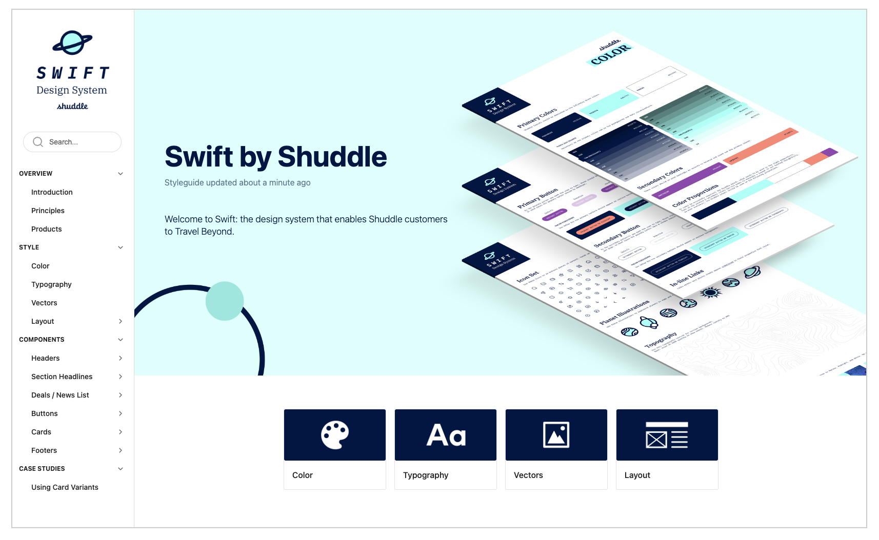 Creating Swift, A Design System by Afton McCann on Dribbble