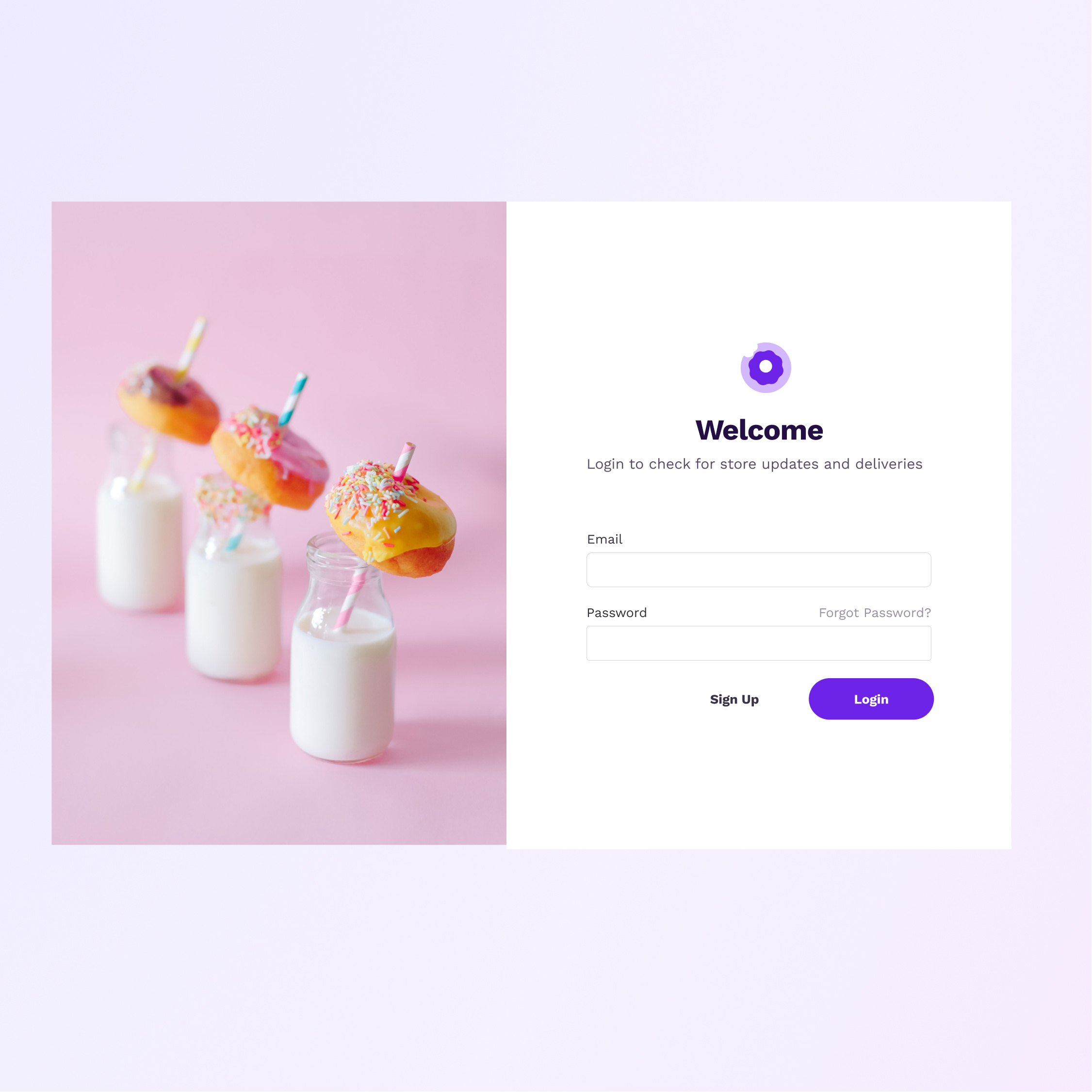 Login / SSO Page by Danah Reyes on Dribbble