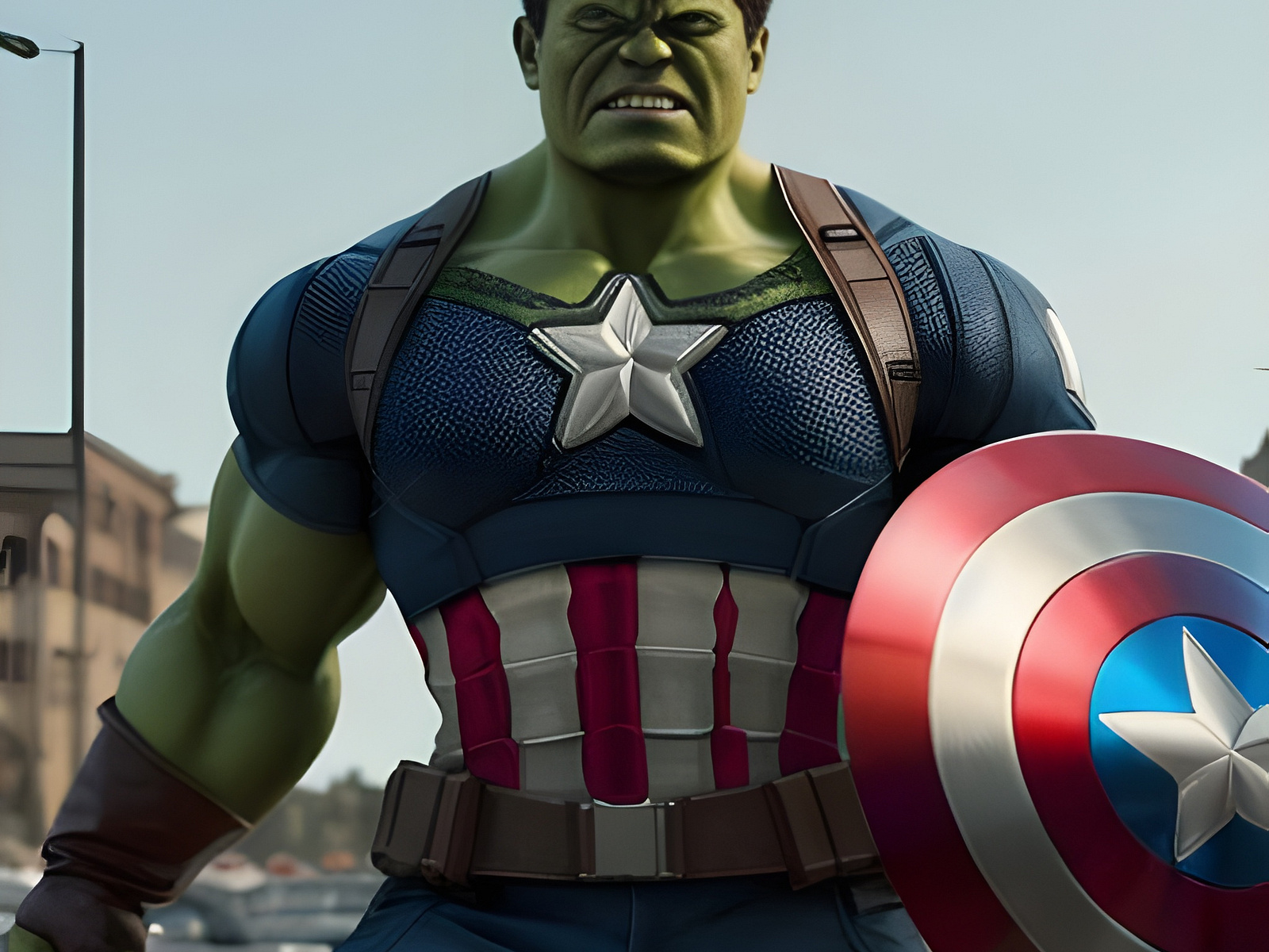 Captain America and Hulk mix by Genu Pintya on Dribbble