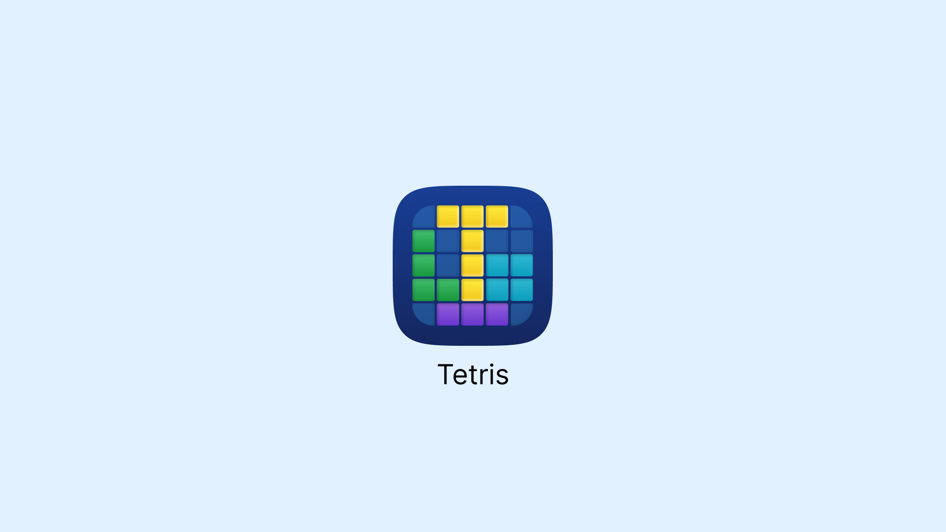 Tetris Game App Icon by Jahanvi Singh on Dribbble