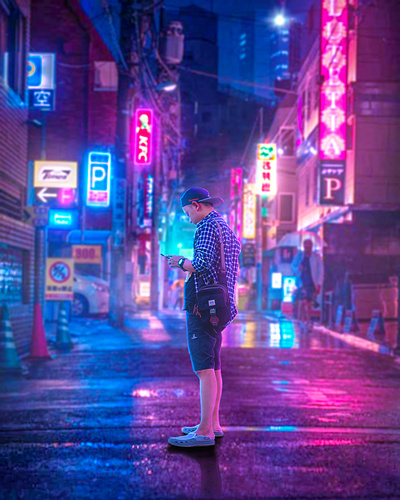 Digital Art Cyberpunk 2077 By Lutfi Andi On Dribbble
