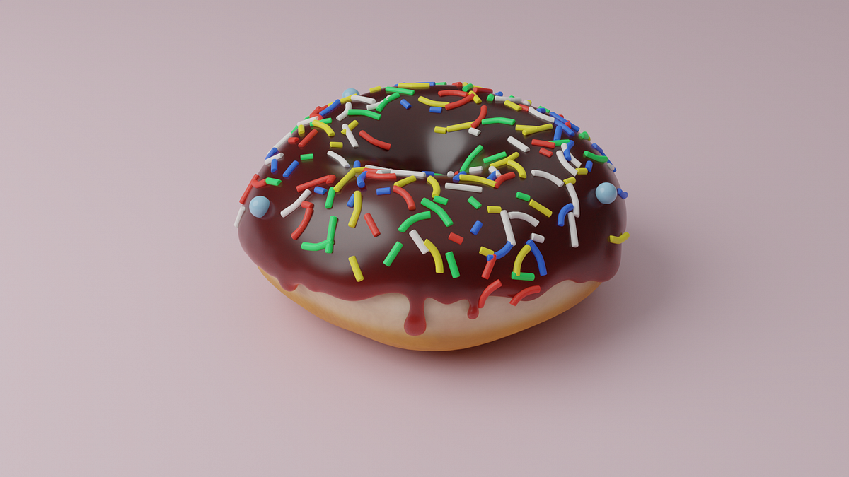 3D Donut by Vân Lê on Dribbble