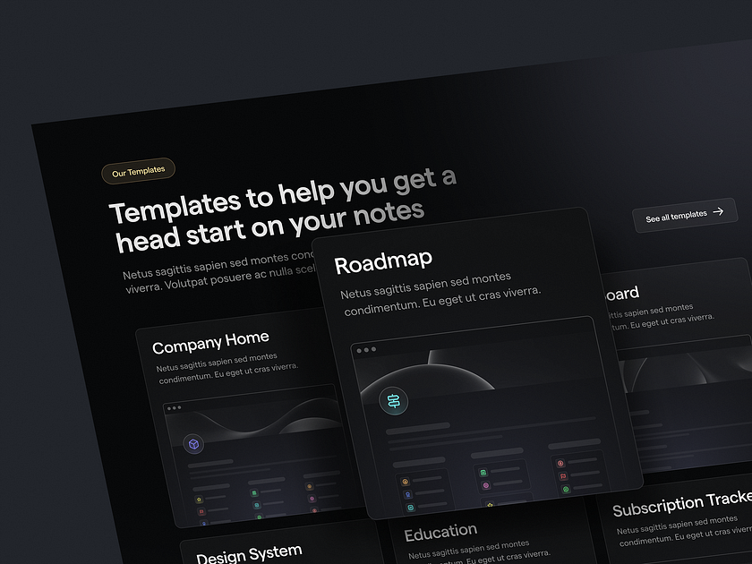 Dark Landing Page designs, themes, templates and downloadable graphic ...