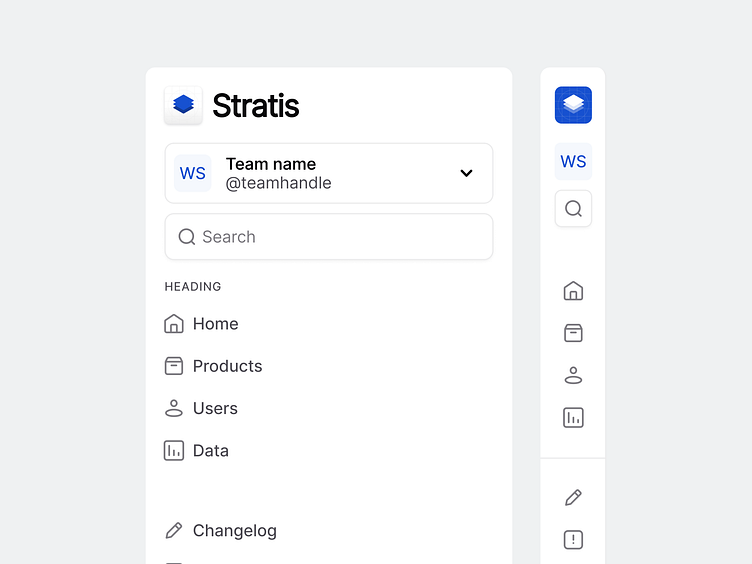 Stratis UI - Navigation by Monty Hayton on Dribbble