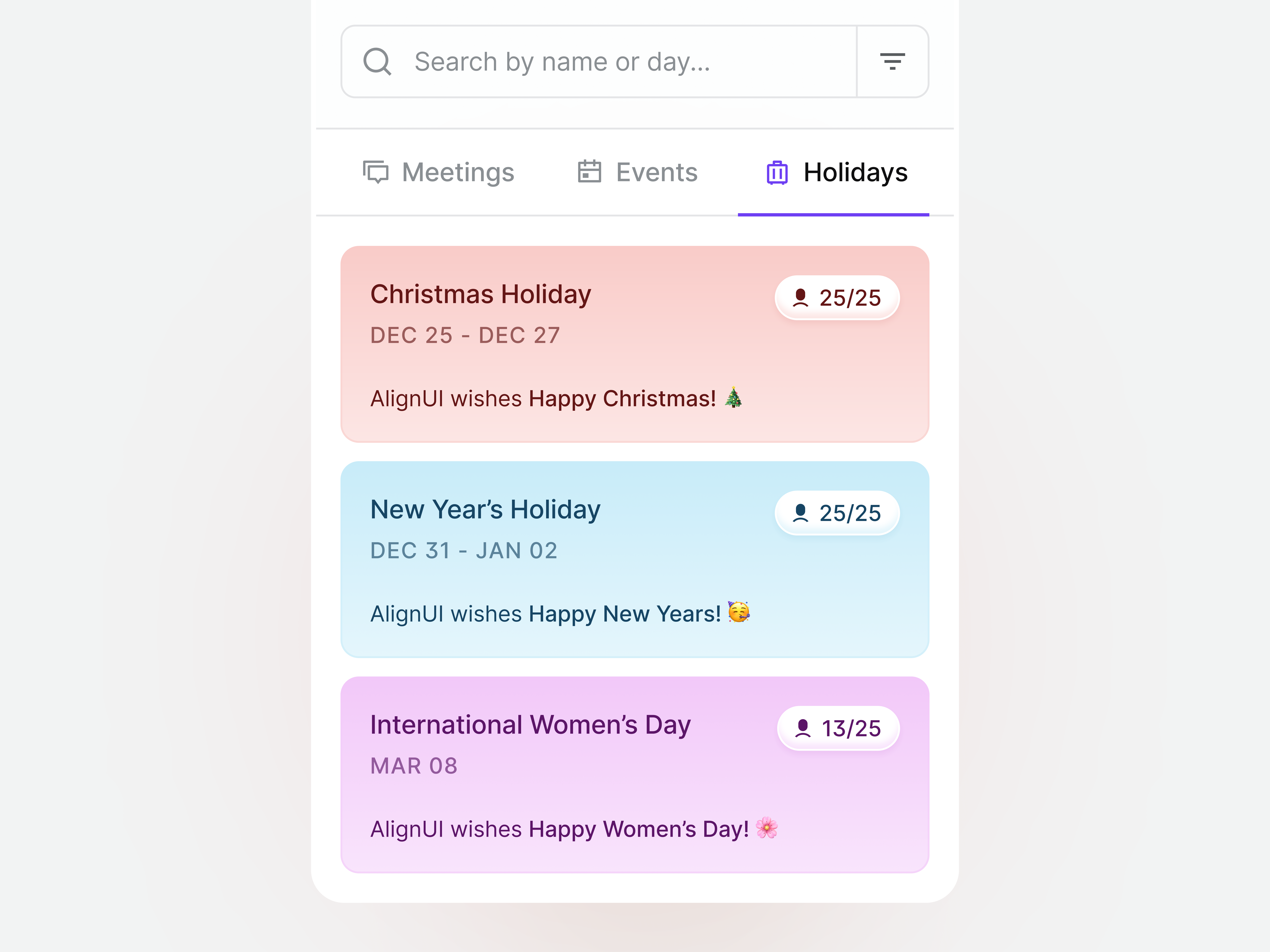 HR Management • AlignUI Design System by Erşad Başbağ on Dribbble