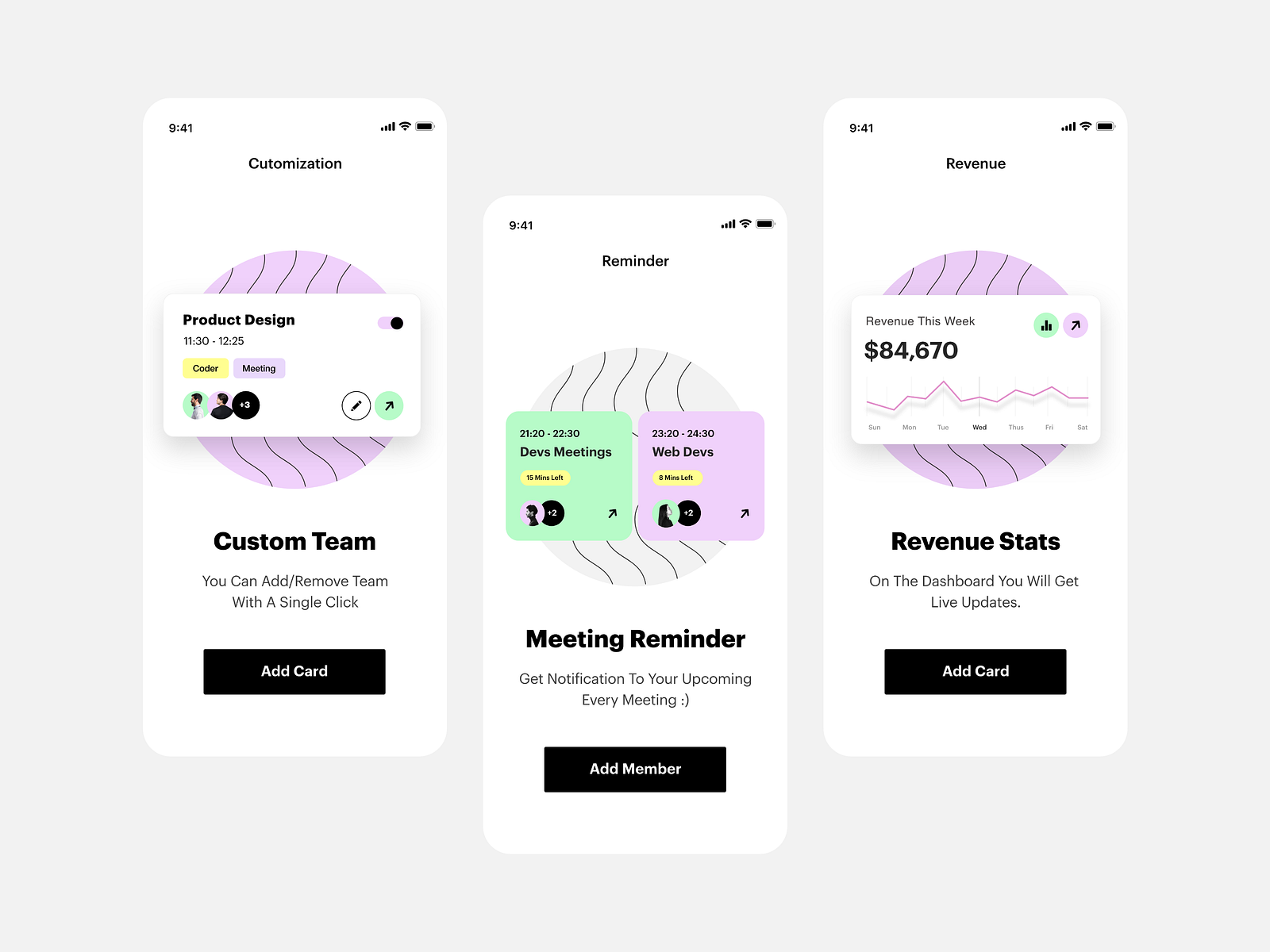 App UI by Dstudio on Dribbble