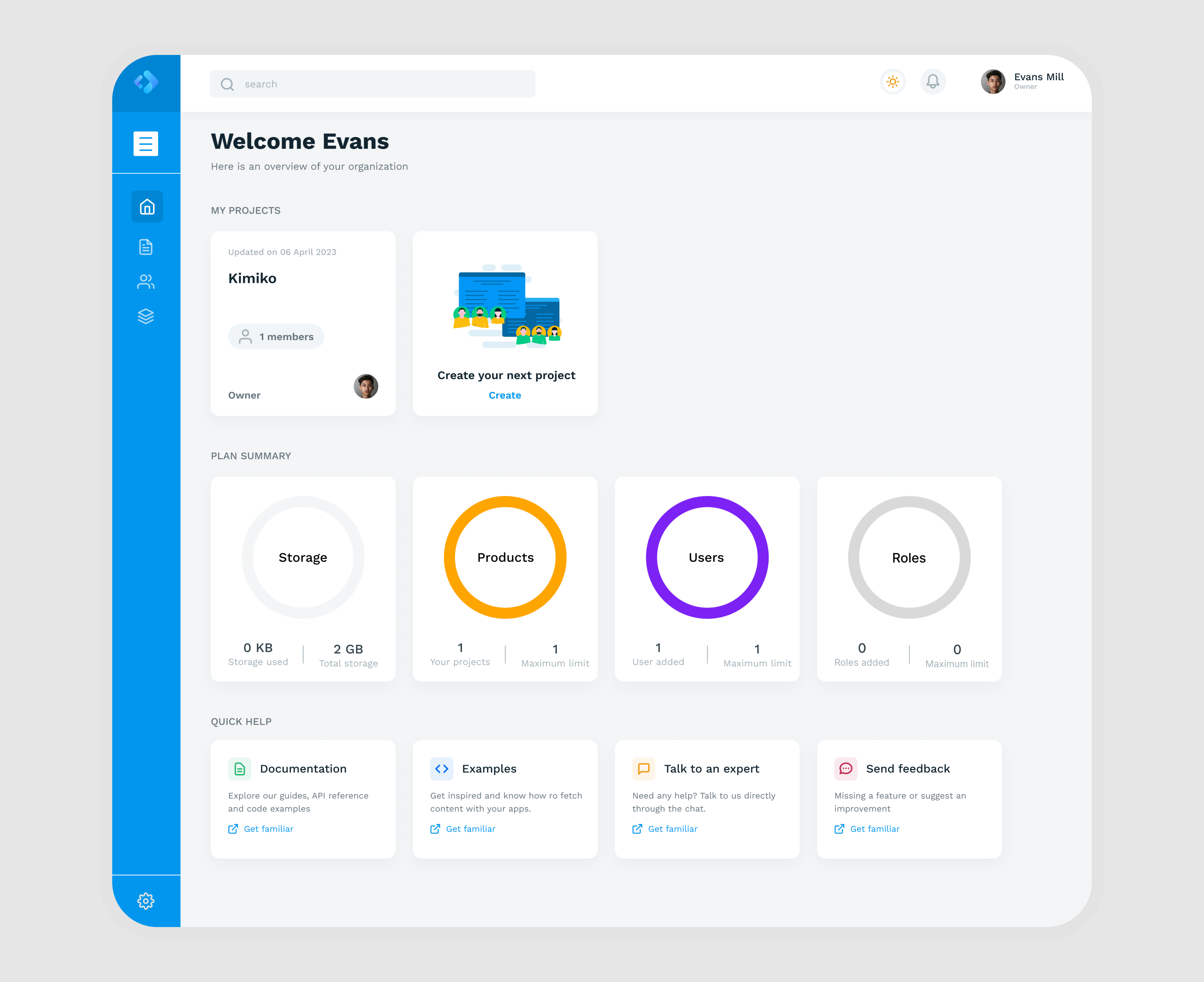 Custom management system dashboard by Silver Damigoru on Dribbble