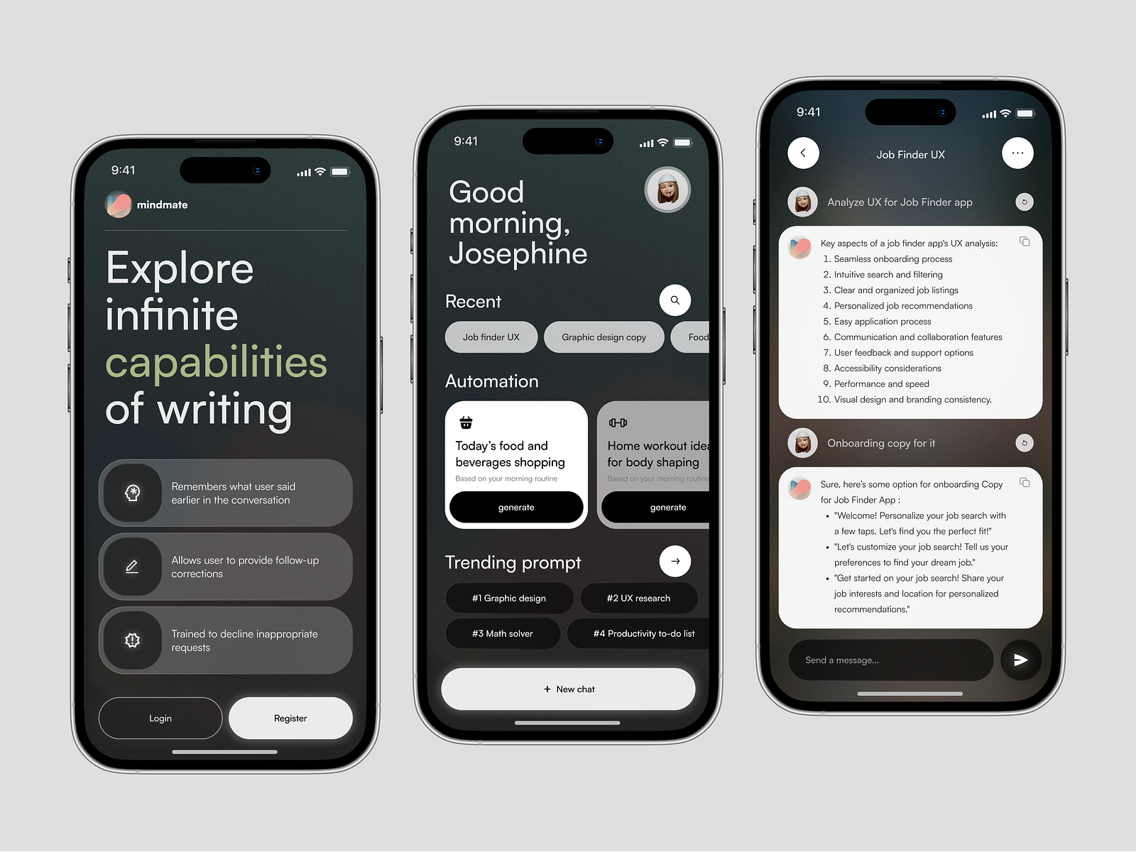 Mindmate - AI Chat Assistant App by Zhofran Ardyan for Hatypo Studio on ... Mindmate - AI Chat Assistant App by Zhofran Ardyan for Hatypo Studio on ...