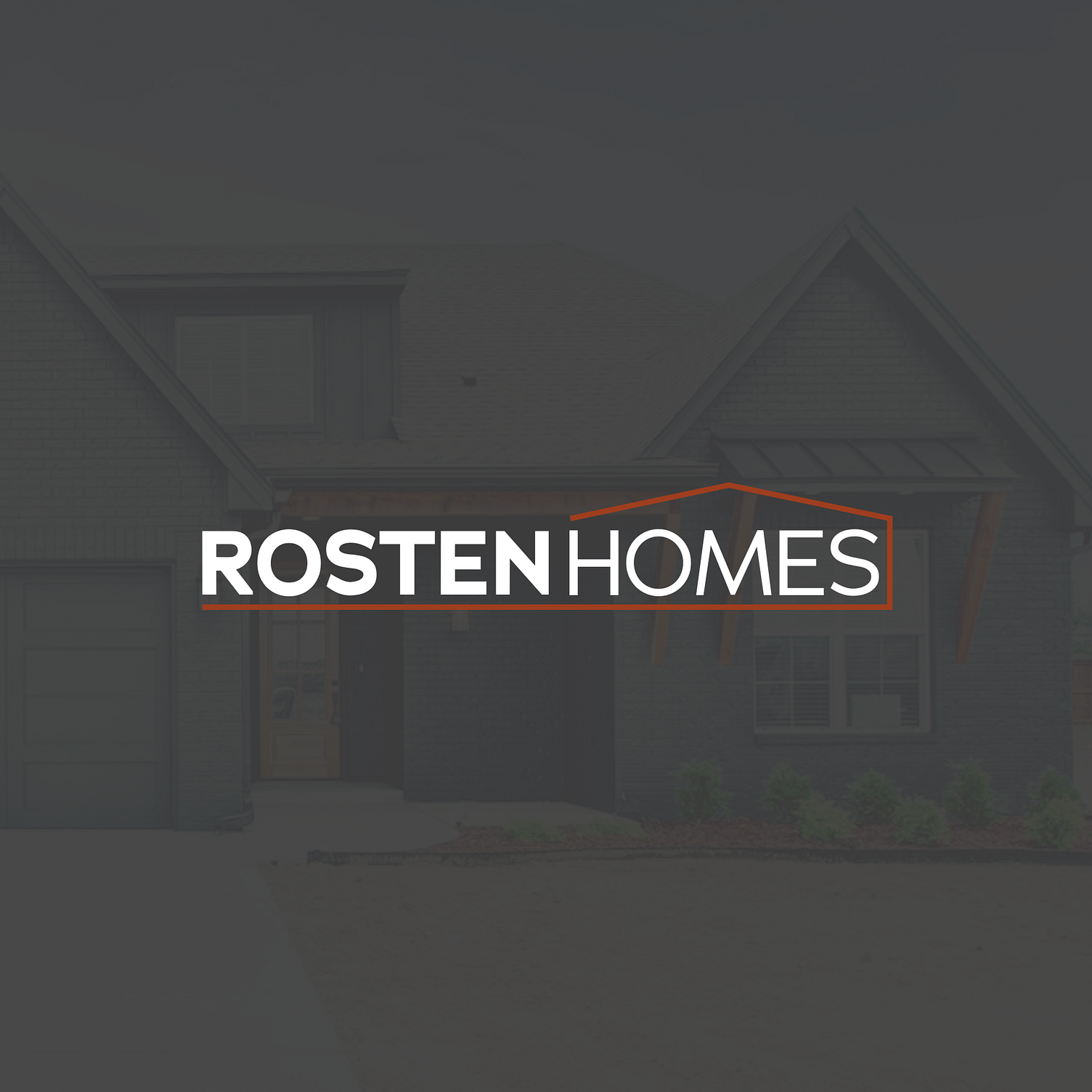 Rosten Homes Horizontal Logo by Jeff Smith on Dribbble