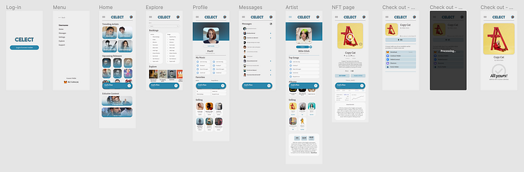 App UI Design Mock up by Arman Abidnejd on Dribbble