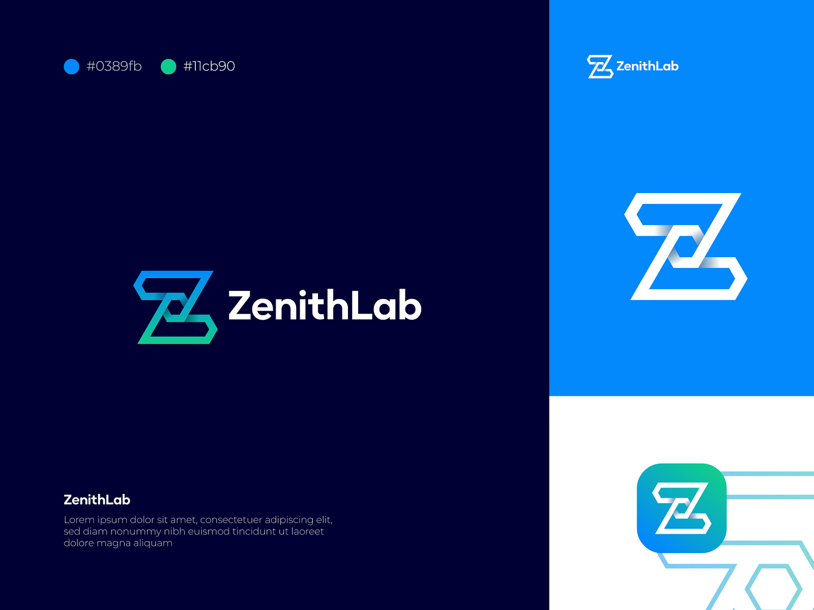 Letter z logo, ZenithLab logo design by Md Mishad Mahamud | Mishad Logo ...