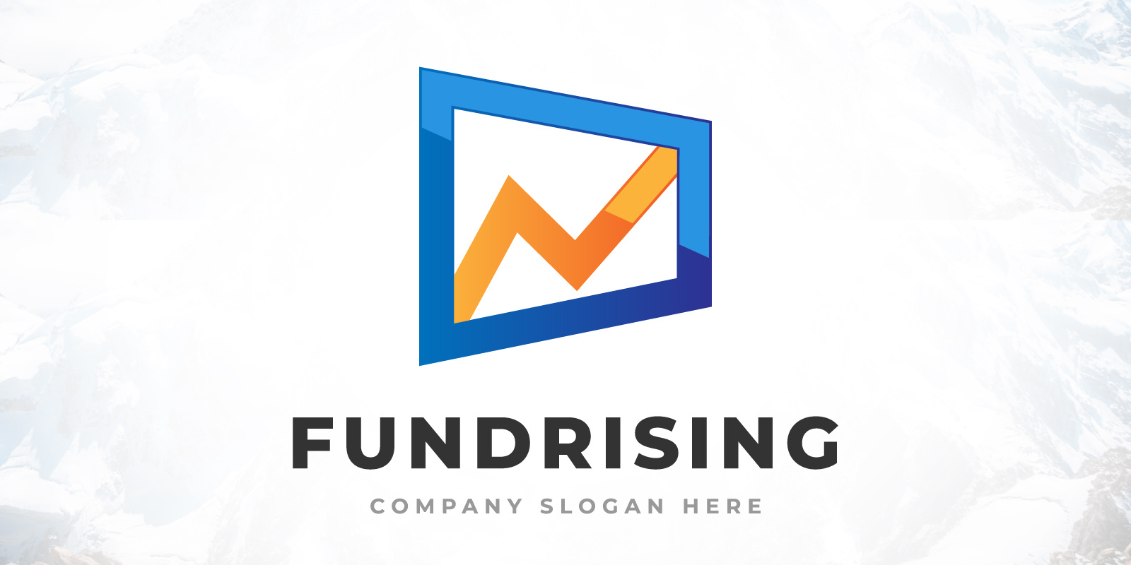 Fund Rising Accounting Financial Logo by LOGOXpress on Dribbble