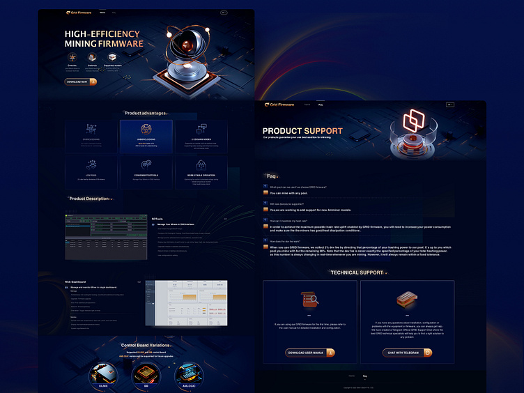 GF Web Design by Anthony on Dribbble