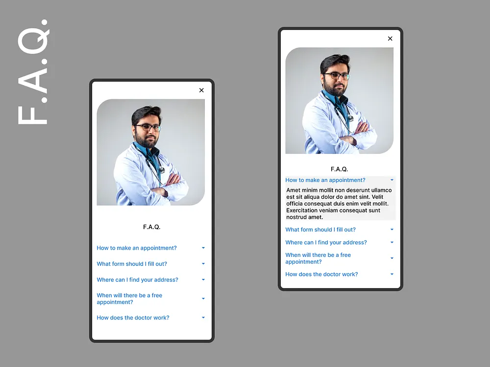 Faq UI Design designs, themes, templates and downloadable graphic ...