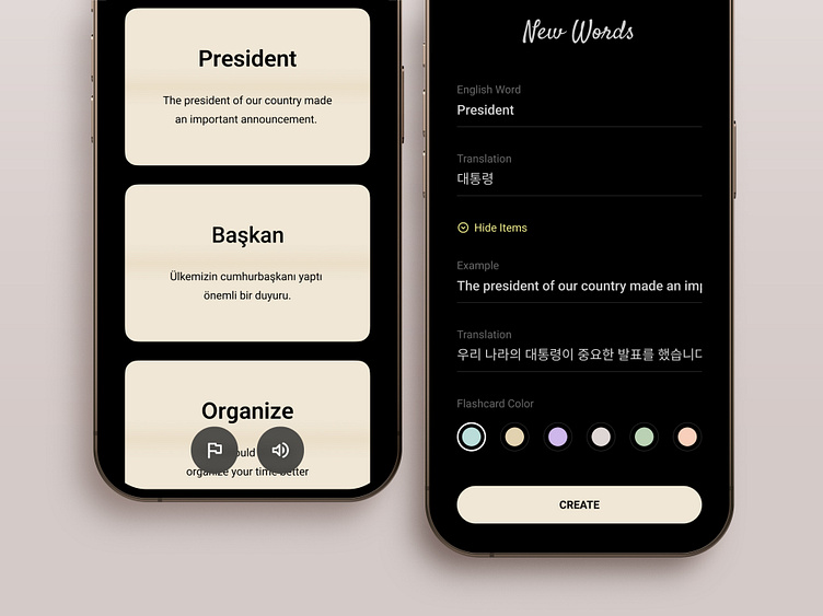 My Flashcards App | UI/UX - Flutter by Azalea on Dribbble